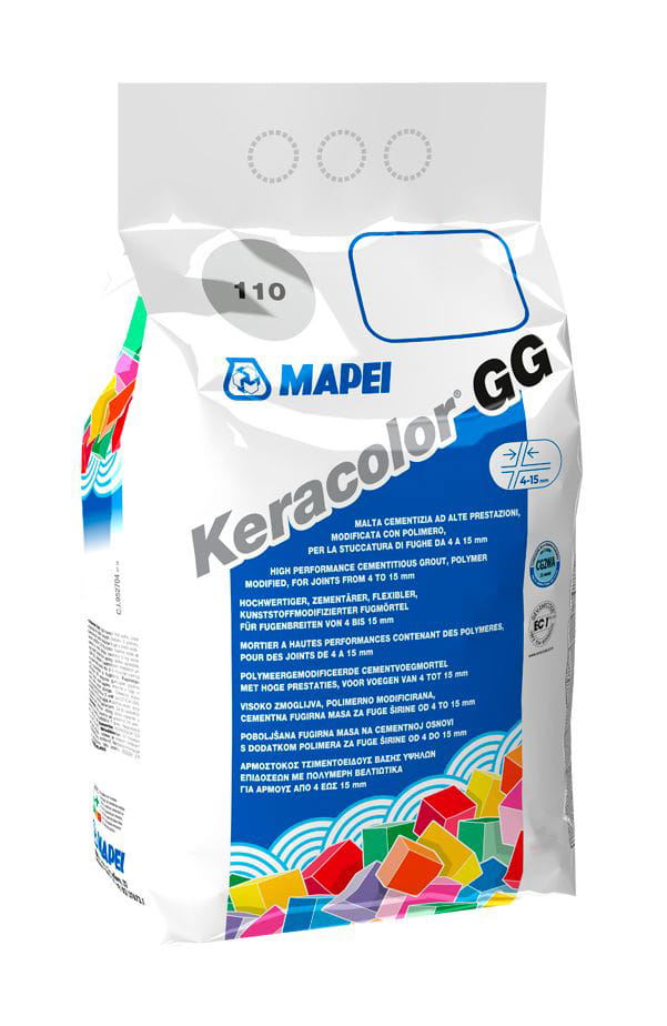 MAPEI KERACOLOR GG cementová spárovací hmota pro spáry 4-15 mm, 25 kg ...