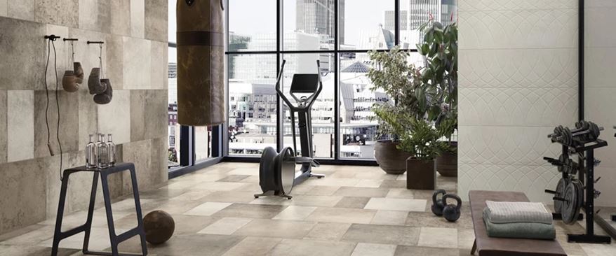 VILLEROY & BOCH WORKSHOP dekor 40x120 cm, mat reliéf, light grey ...