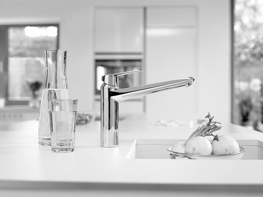 GROHE EURODISC COSMOPOLITAN dřezová baterie, chrom | Koupelny Ptáček