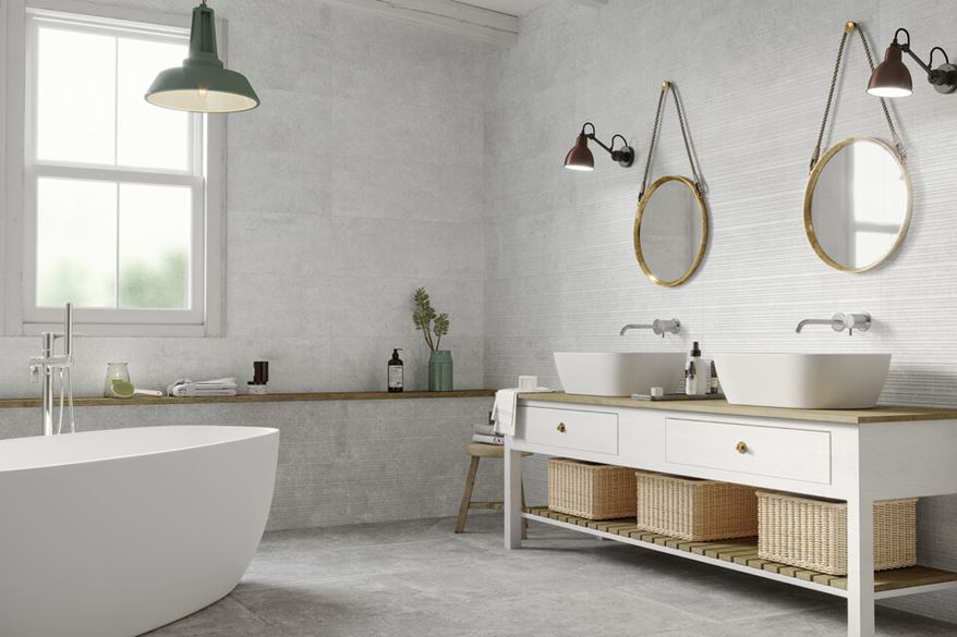 ARGENTA ETIENNE dlažba 60x60cm, greige | Koupelny Ptáček