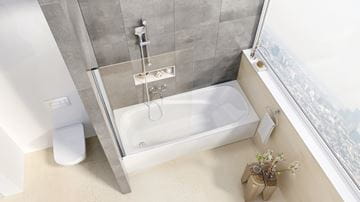 RAVAK VANDA II vana 160x70 cm, bez nožiček, akrylát | Koupelny Ptáček