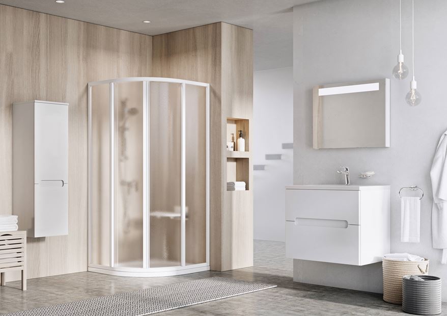 RAVAK SUPERNOVA SKCP4 90 sprchový kout 90x90 cm, R500, posuvné dveře ...