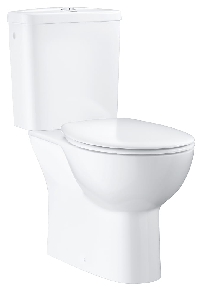 GROHE BAU CERAMIC WC kombi, se SoftClose sedátkem, Rimless splachování ...