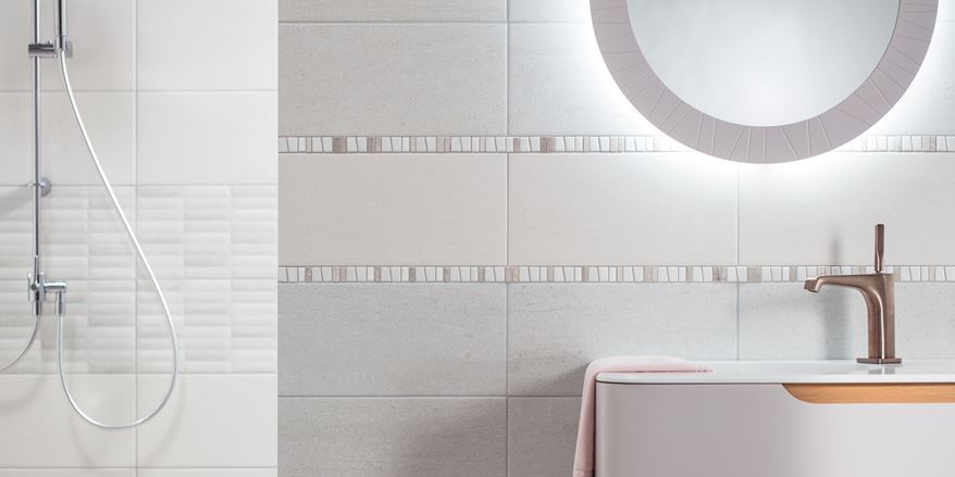 RAKO GARDA obklad 20x40 cm, mat, šedá | Koupelny Ptáček