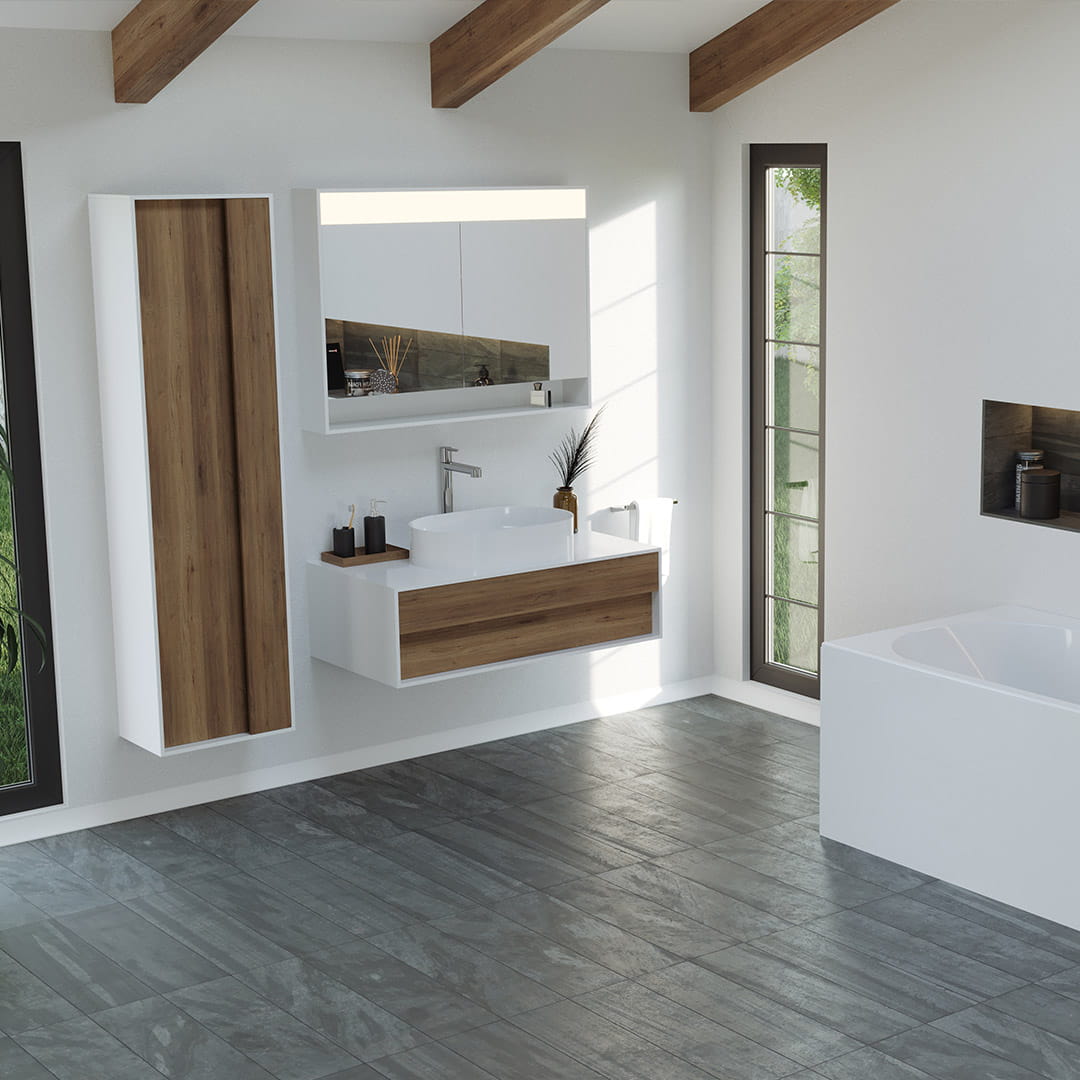 Nerudovskou otázku řeší koupelnový nábytek RAVAK